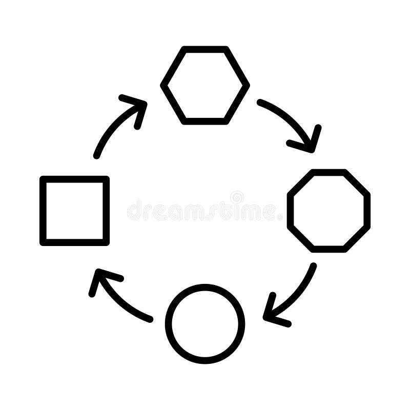 Icono De La Adaptación, Ejemplo Del Vector Ilustración del Vector ...