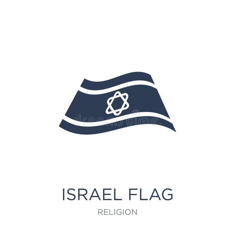 Icono De La Bandera De Israel Ilustración del Vector - Ilustración de ...