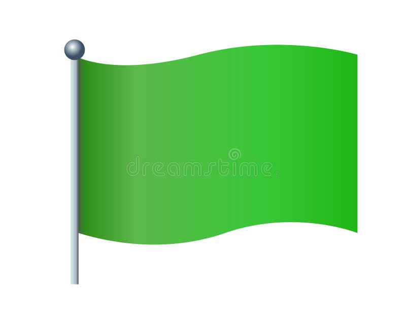 Icono De La Bandera Verde Gradiente De Navidad Rectangular Con Barra De ...