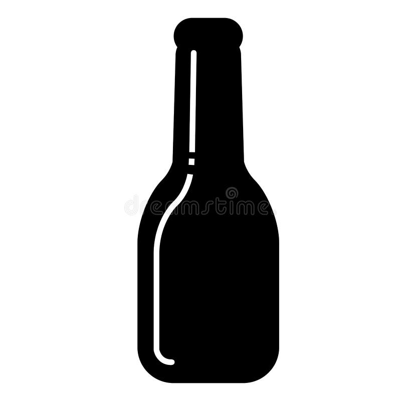 Icono De La Botella De Cerveza Ilustración del Vector - Ilustración de ...
