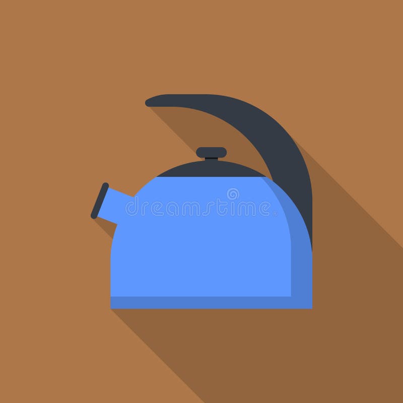 Icono De La Caldera, Estilo Plano Ilustración del Vector - Ilustración ...