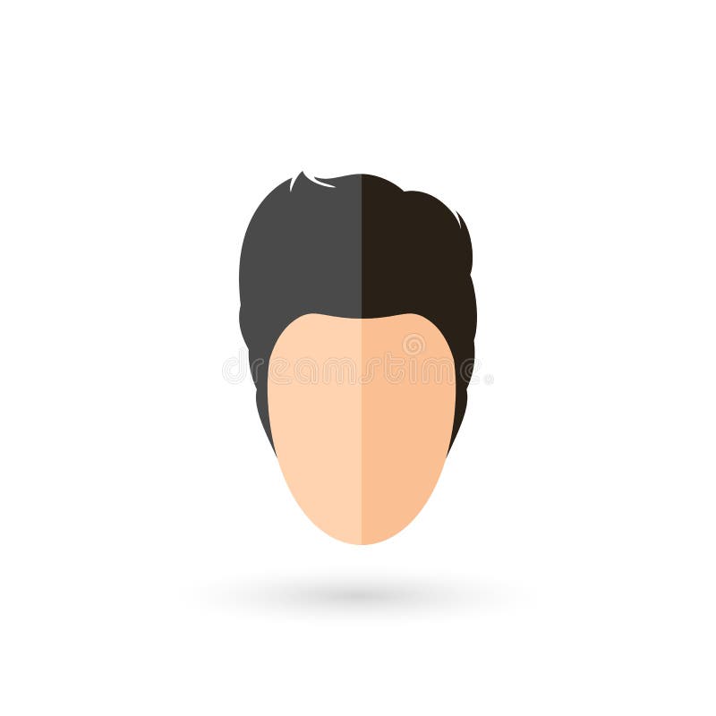 Icono de la cara ilustración del vector. Ilustración de persona - 122904529