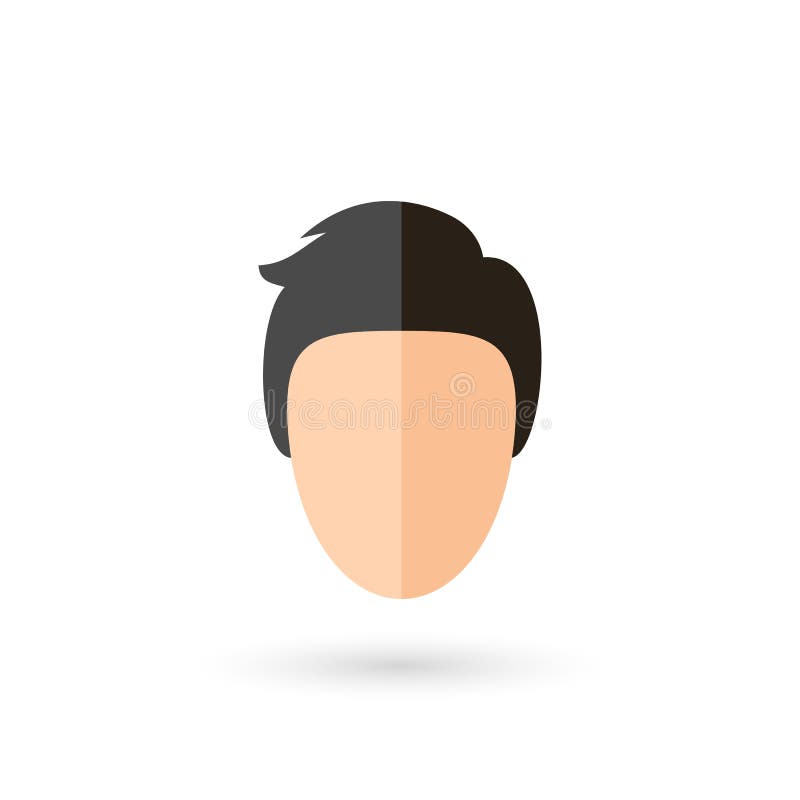 Icono de la cara ilustración del vector. Ilustración de individuo ...