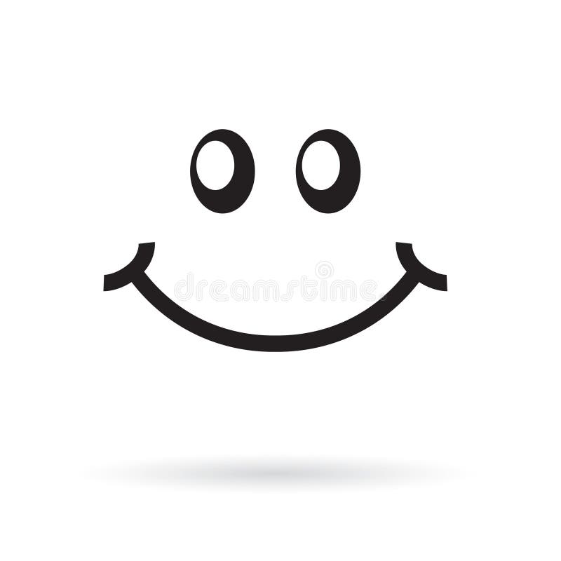 Icono De La Cara De La Sonrisa Ilustración del Vector - Ilustración de ...