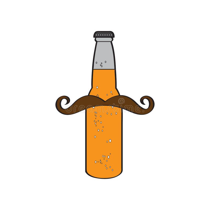 Icono De La Cerveza Del Inconformista Ilustración del Vector ...