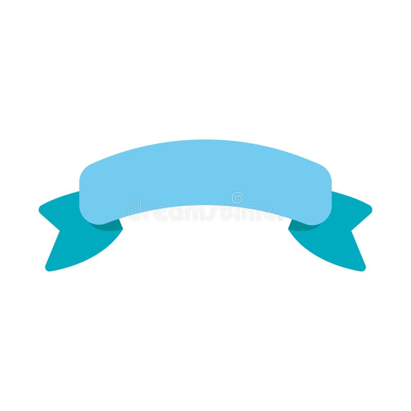 Icono de la cinta azul ilustración del vector. Ilustración de emblema ...