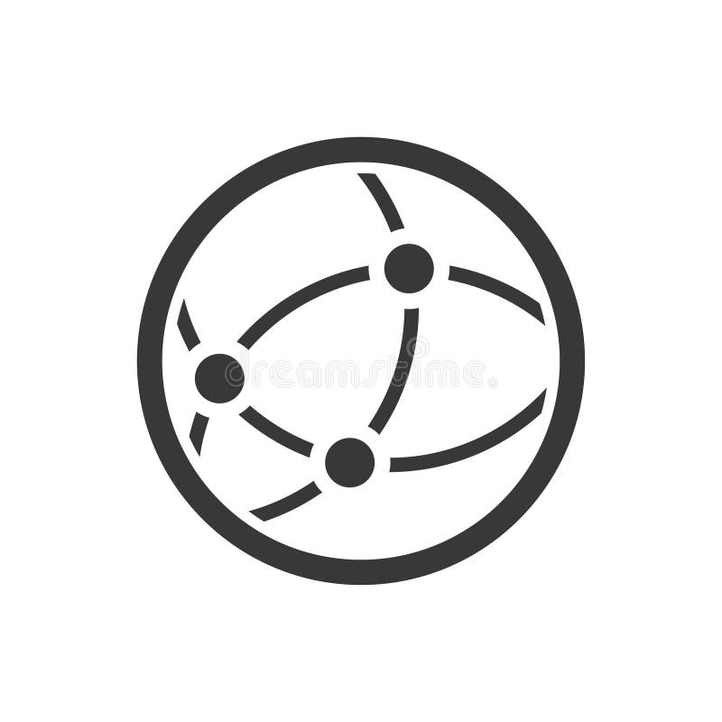 Icono De La Comunicaci?n Global Ilustración del Vector - Ilustración de ...