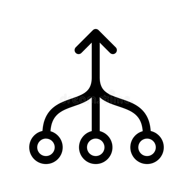 Icono De La Consolidación, Ejemplo Del Vector Ilustración del Vector ...