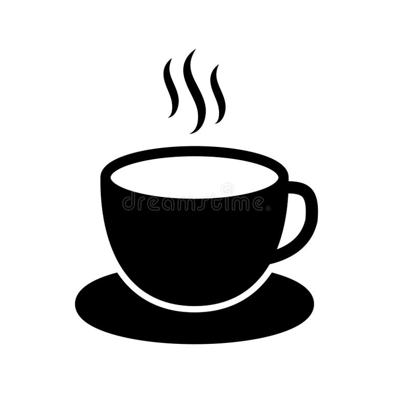 Icono De La Copa. Icono De Bebida Caliente. Ilustración del Vector ...