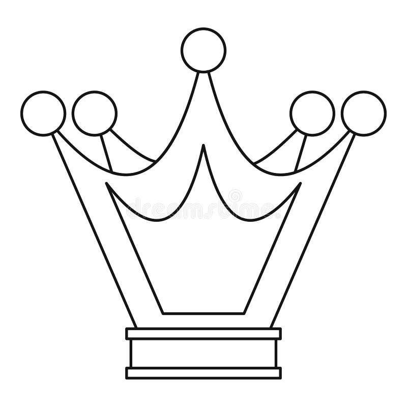 Esquema De Corona De Princesa Simple