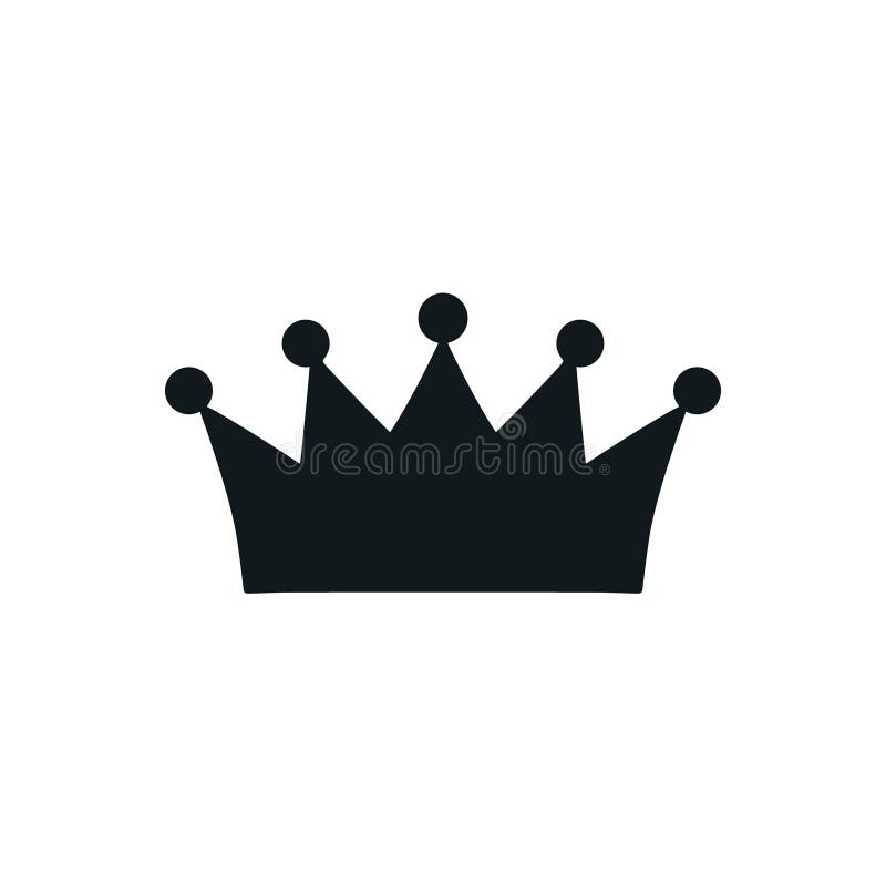 Icono De La Corona Vectorial King. Reina Princesa Forma De Icono De La ...