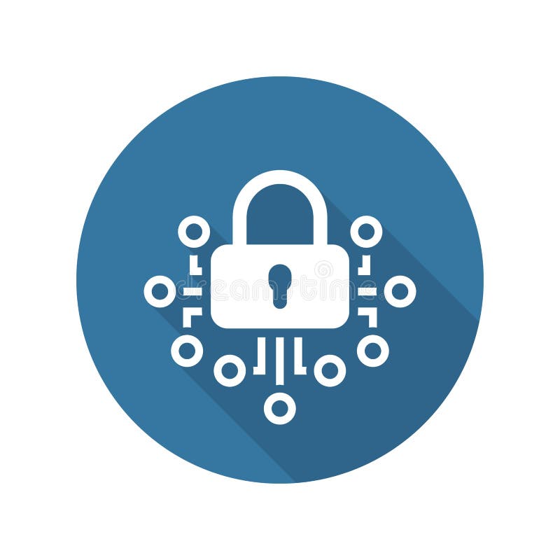 Icono De La Criptografía Tecnología Ilustración del Vector ...