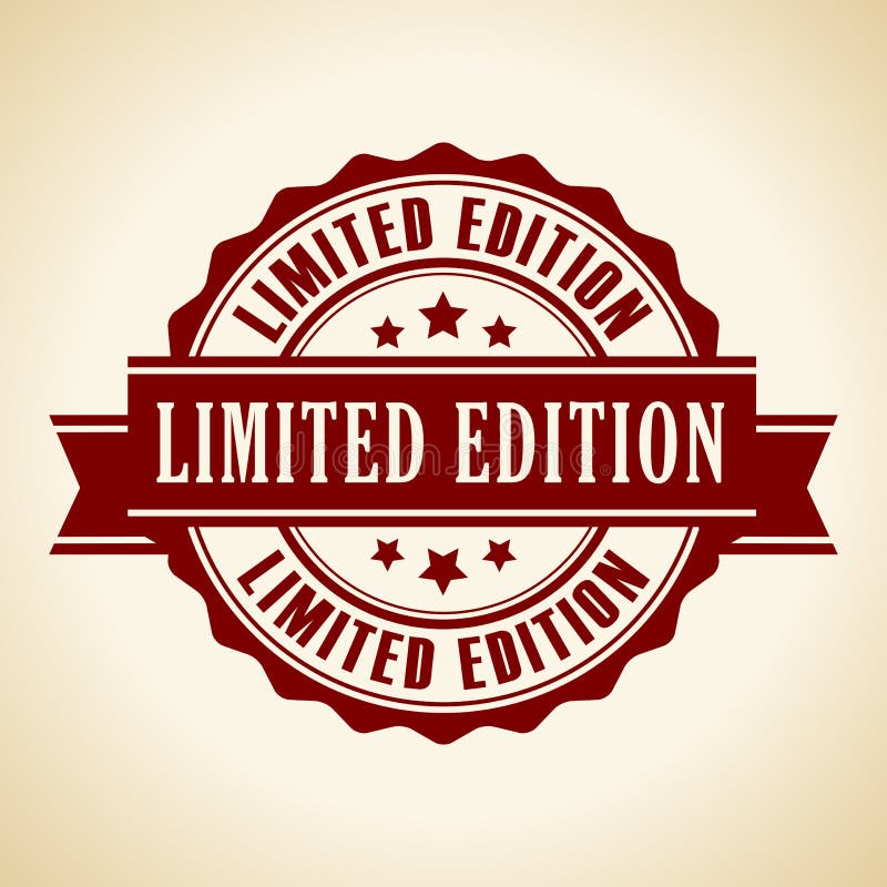 Icono De La Edición Limitada Ilustración del Vector - Ilustración de ...