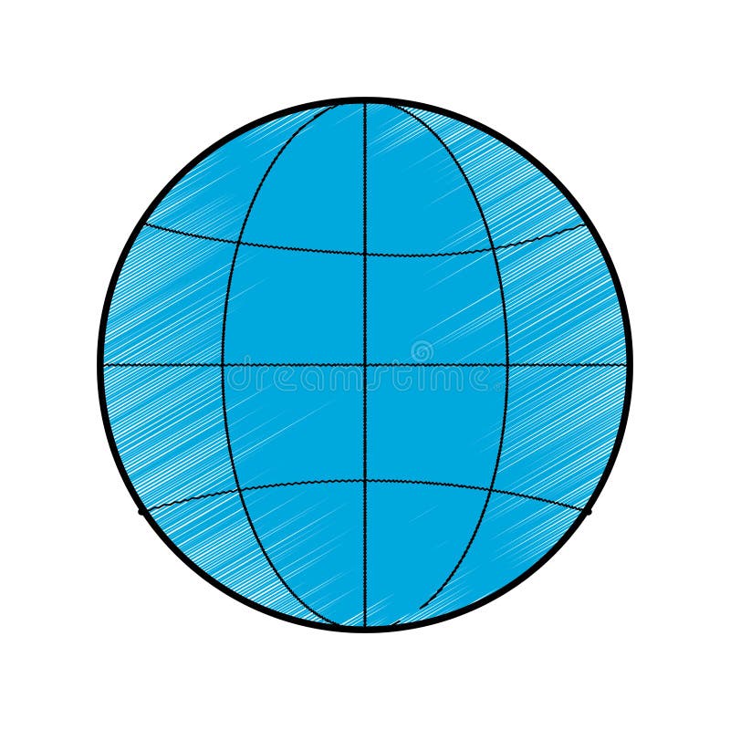 Icono De La Esfera Del Mundo Ilustración del Vector - Ilustración de ...