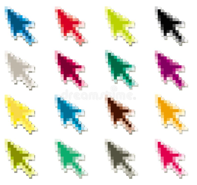 Icono De La Flecha Del Ratón Ilustración del Vector - Ilustración de ...