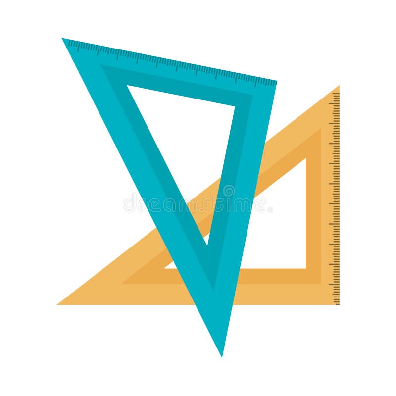 Icono De La Fuente De Escuela De La Regla Stock de ilustración ...