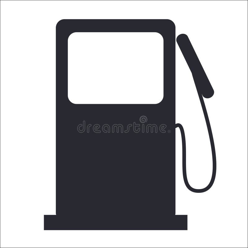 Icono de la gasolina ilustración del vector. Ilustración de vector ...