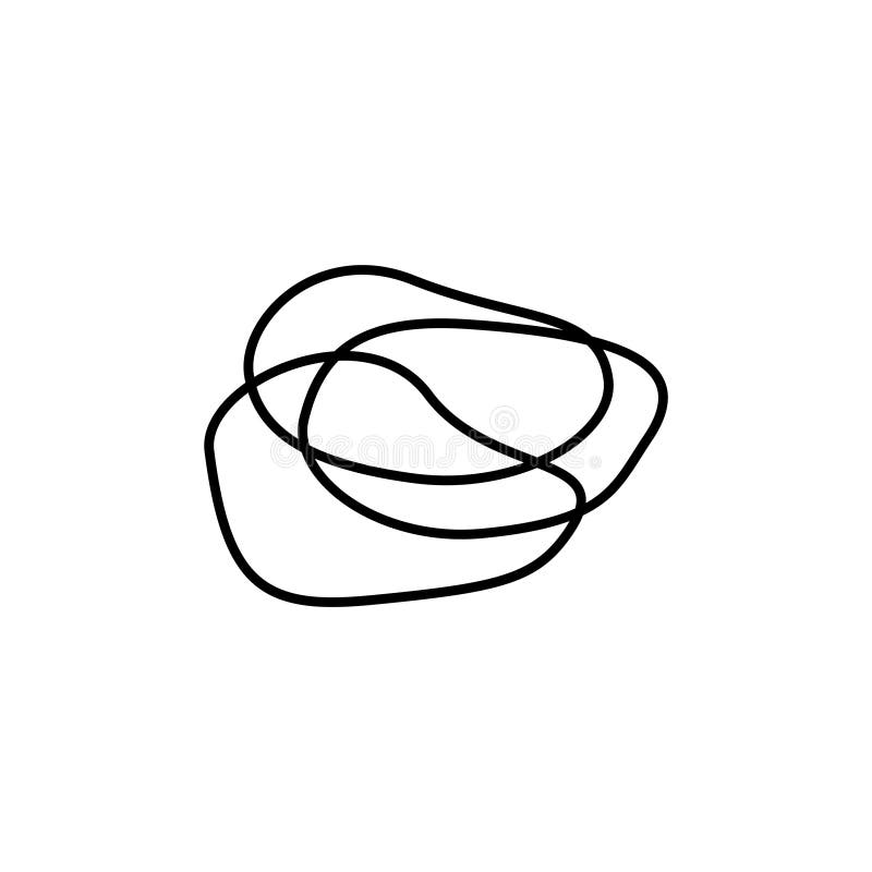 Icono De La Goma, Ejemplo Del Vector Ilustración del Vector ...