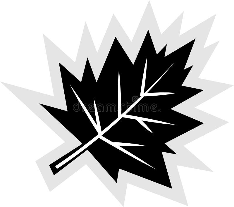 Iconos De La Hoja De La Caída Ilustración del Vector - Ilustración de ...