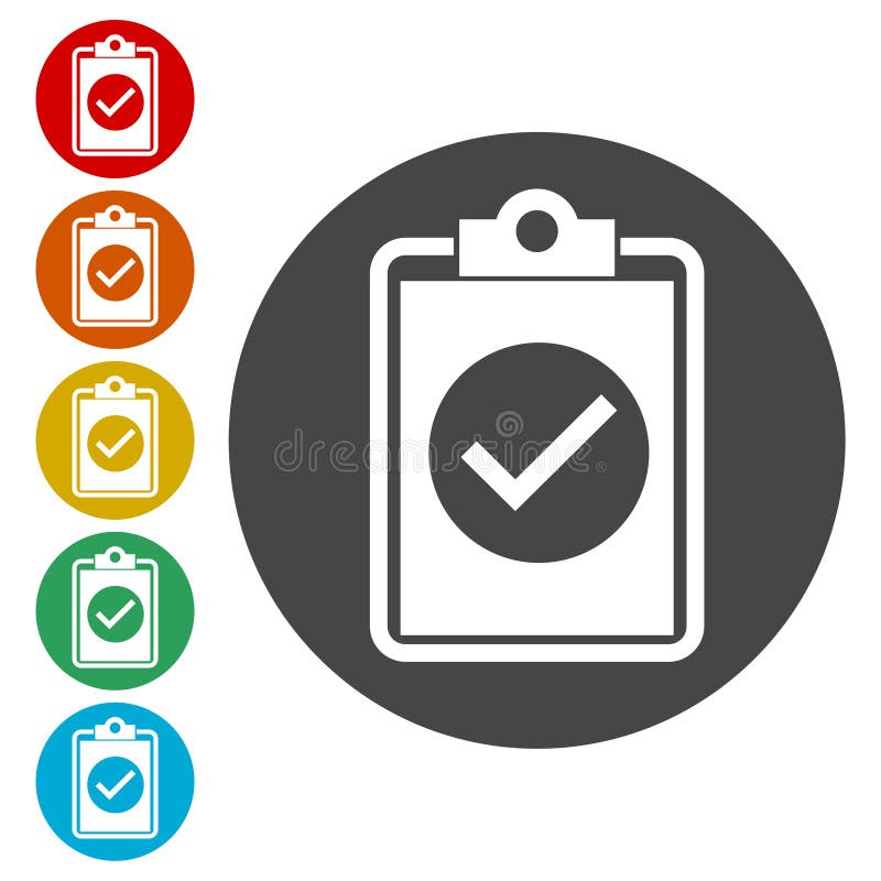 Icono De La Lista De Control, Forma Del Icono De La Lista De Control ...