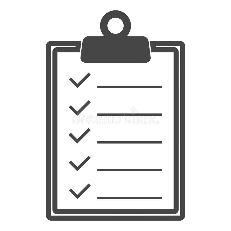 Icono De La Marca De Cotejo Ilustración del Vector - Ilustración de ...