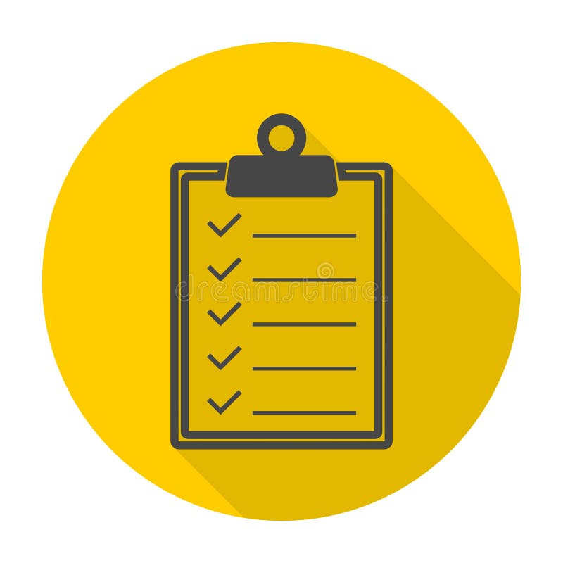 Icono De La Marca De Cotejo Ilustraciones Stock, Vectores, Y Clipart ...