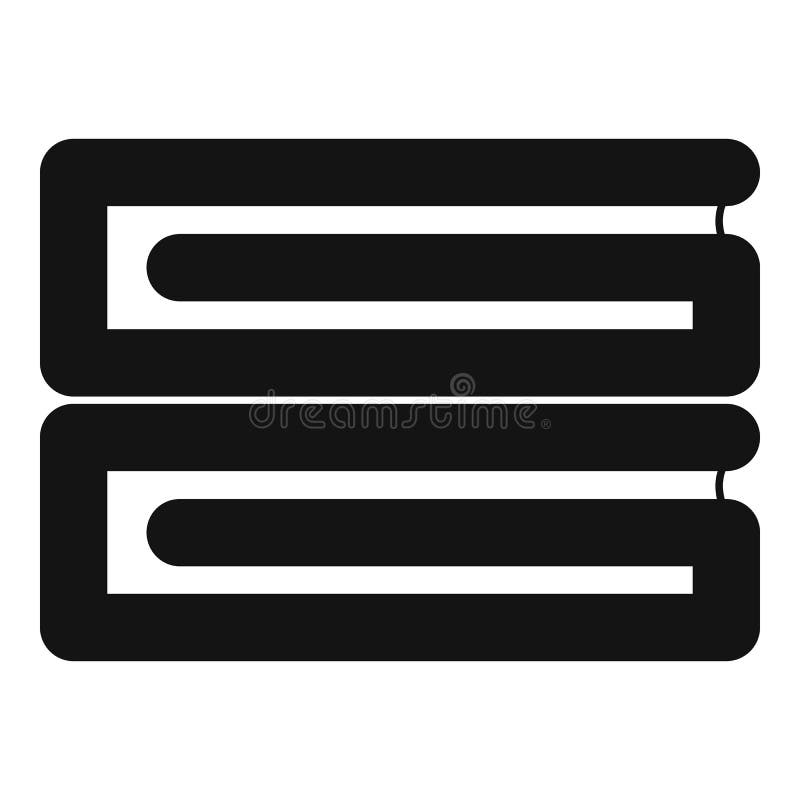 Icono De La Pila De La Ropa, Estilo Simple Ilustración del Vector ...
