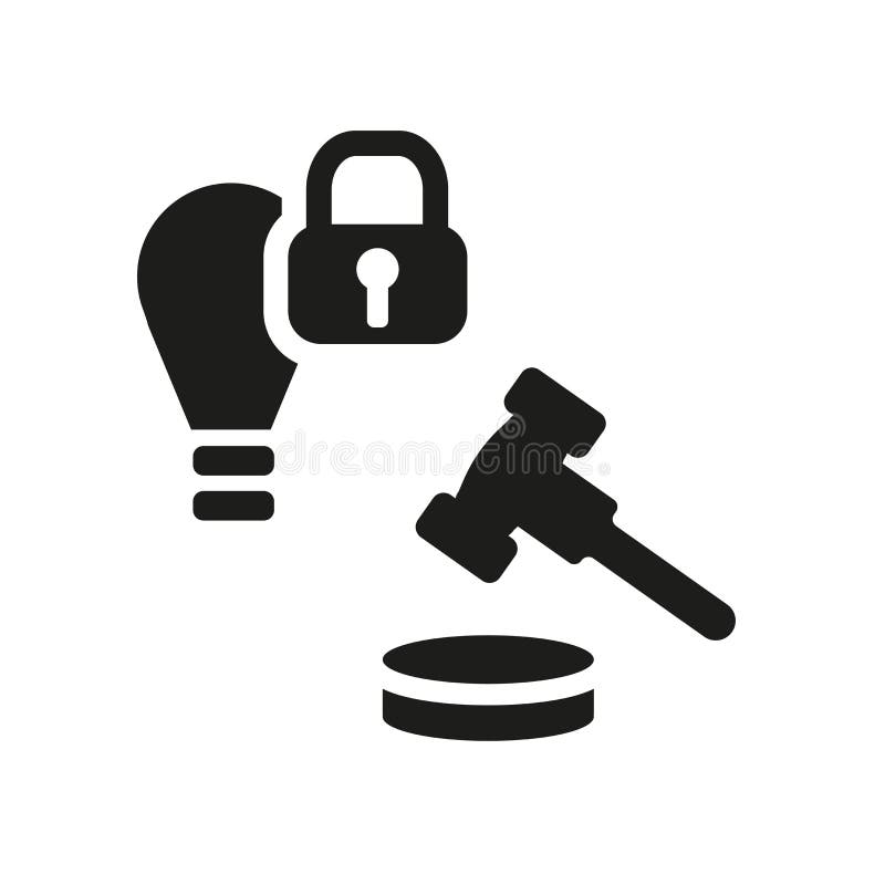 Icono De La Propiedad Intelectual Ilustración del Vector - Ilustración ...