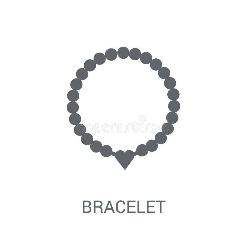 Icono de la pulsera ilustración del vector. Ilustración de icono ...