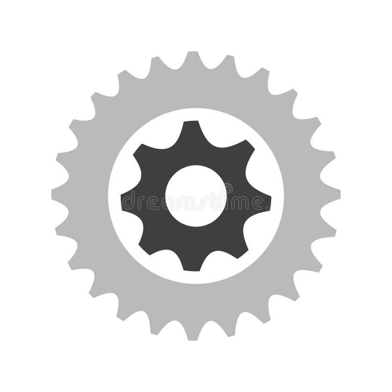 Icono De La Rueda De Engranaje Stock de ilustración - Ilustración de ...