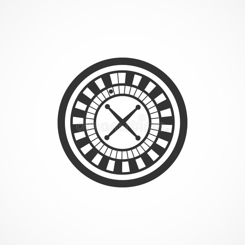Icono De La Ruleta De La Imagen Del Vector Stock de ilustración ...