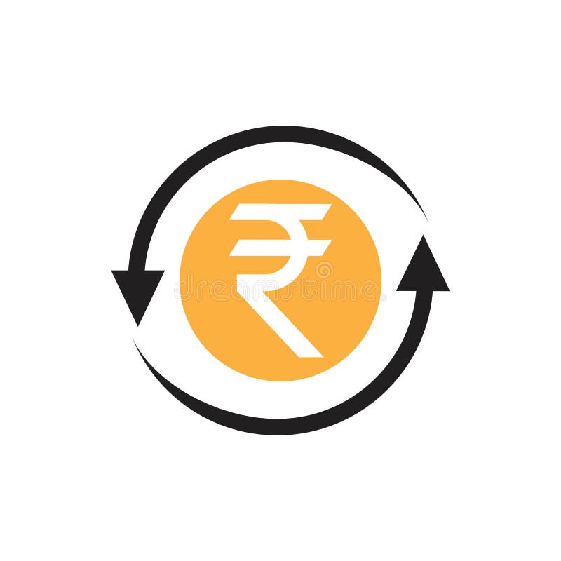 Icono De La Rupia India Signo De Rupia India Vectorial Stock de ...