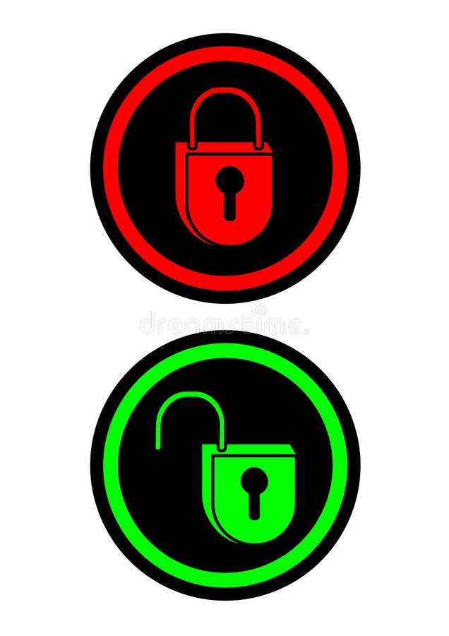 Icono Fuerte De La Seguridad De La Protección Ilustración del Vector ...