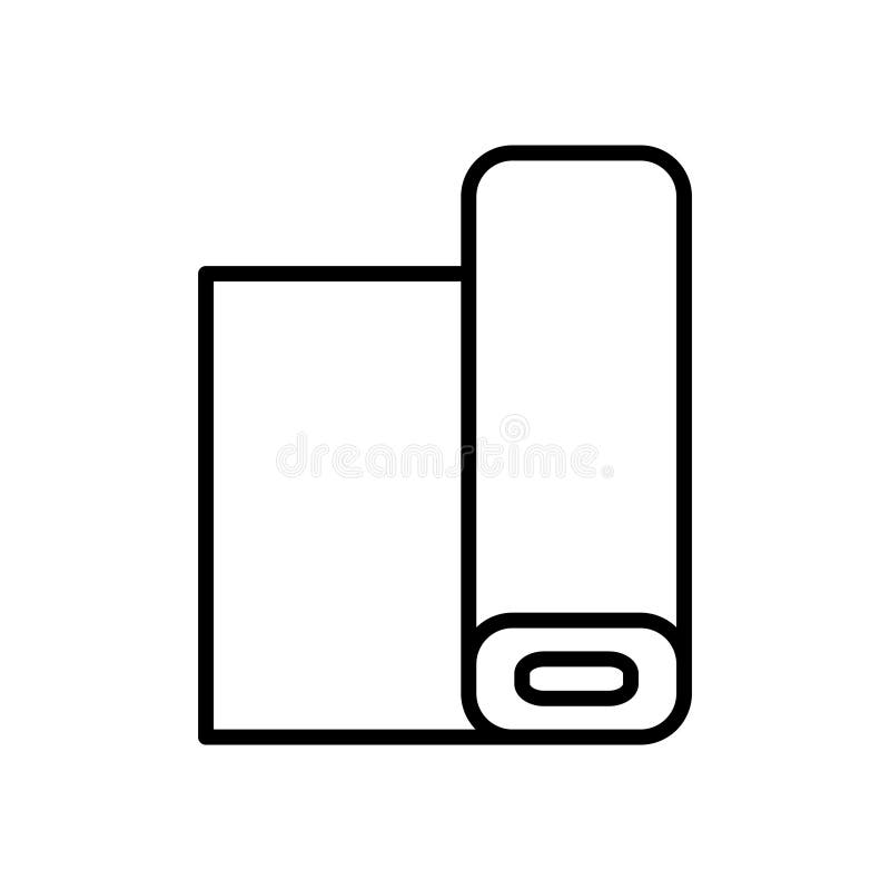 Icono De La Tela, Ejemplo Del Vector Ilustración del Vector ...