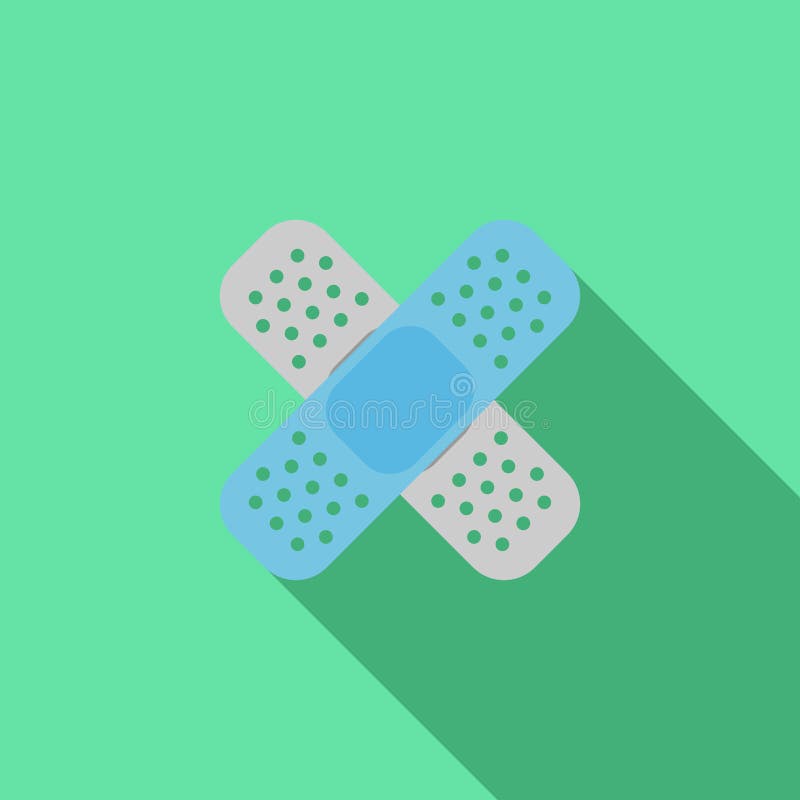 Icono de la tirita ilustración del vector. Ilustración de yeso - 78713966