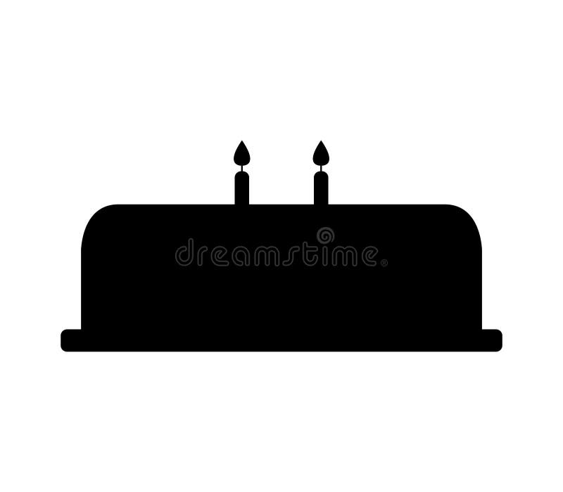 Icono de la torta stock de ilustración. Ilustración de dulce - 119597895