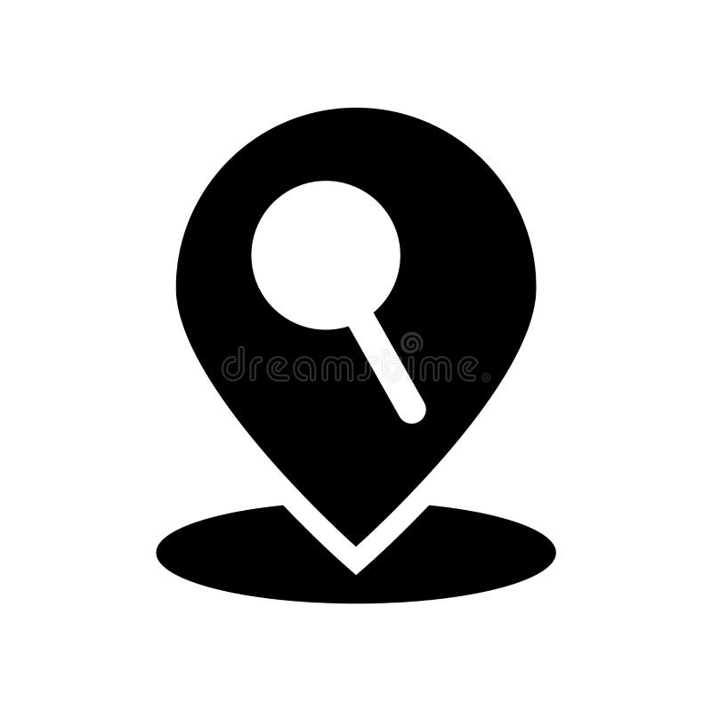 Hallazgo En Icono Del Mapa Hallazgo De Moda En Concepto Del Logotipo ...