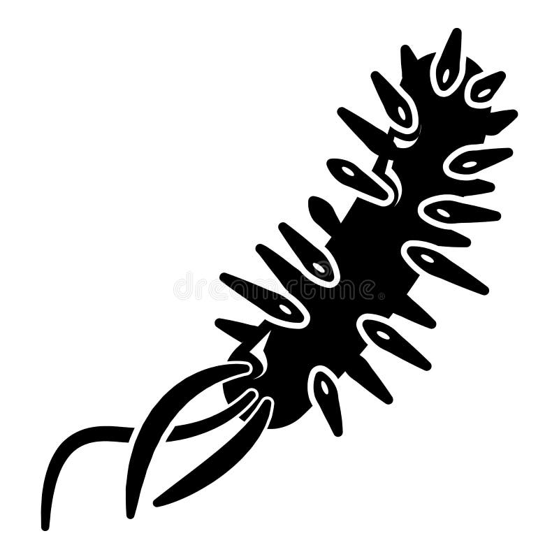 Icono De Las Bacterias De E Coli, Estilo Simple Ilustración del Vector ...