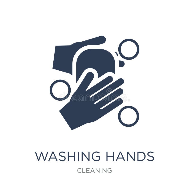 Icono De Las Manos Que Se Lava Ilustración del Vector - Ilustración de ...