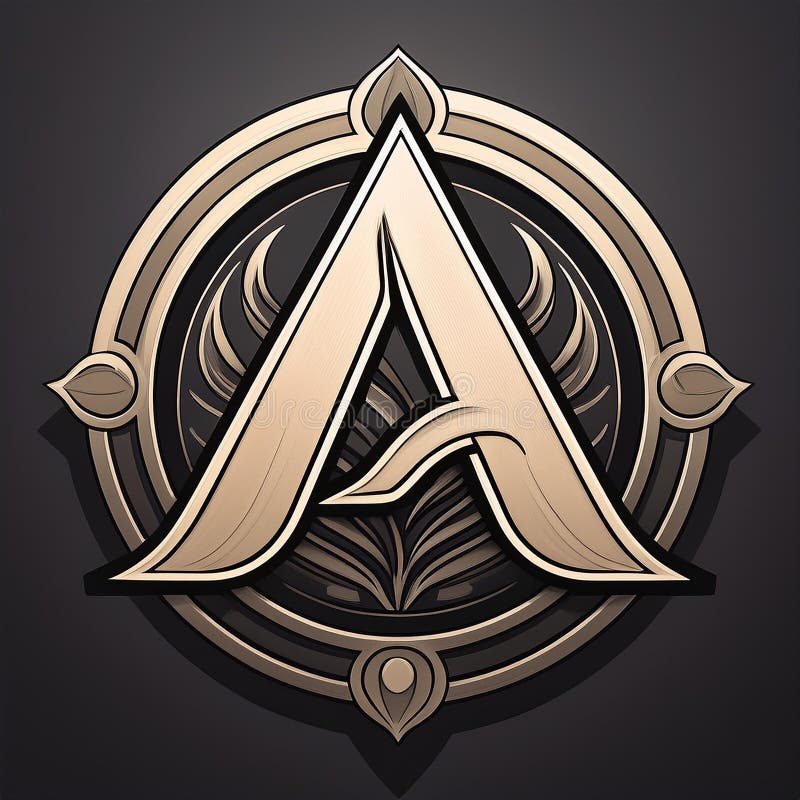 Icono de letra alfabeta a stock de ilustración. Ilustración de moderno ...