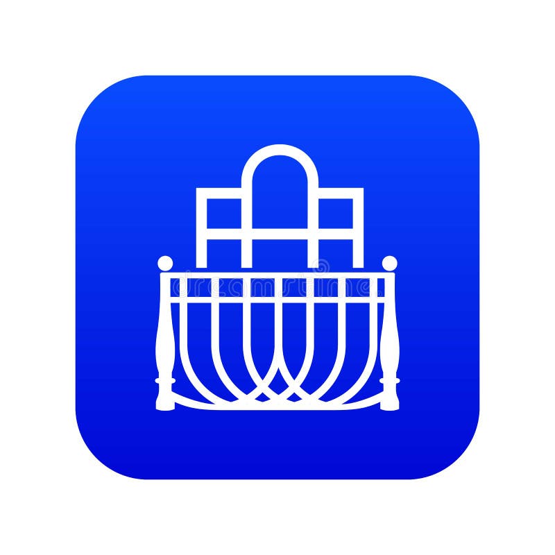 Icono De Lujo Del Balc?n, Estilo Simple Ilustración del Vector ...