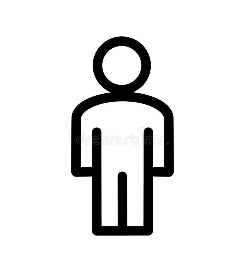 Icono de man ilustración del vector. Ilustración de persona - 304836114