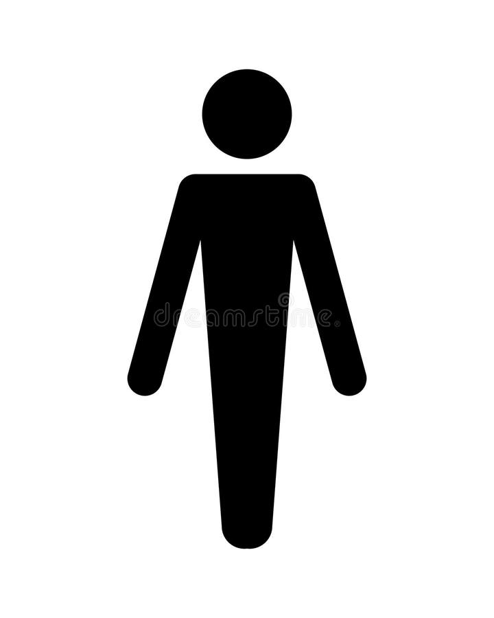 Icono de man ilustración del vector. Ilustración de persona - 305067760