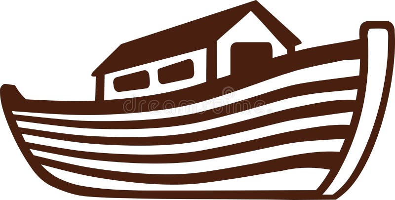 Icono de Noah de la arca ilustración del vector. Ilustración de ...