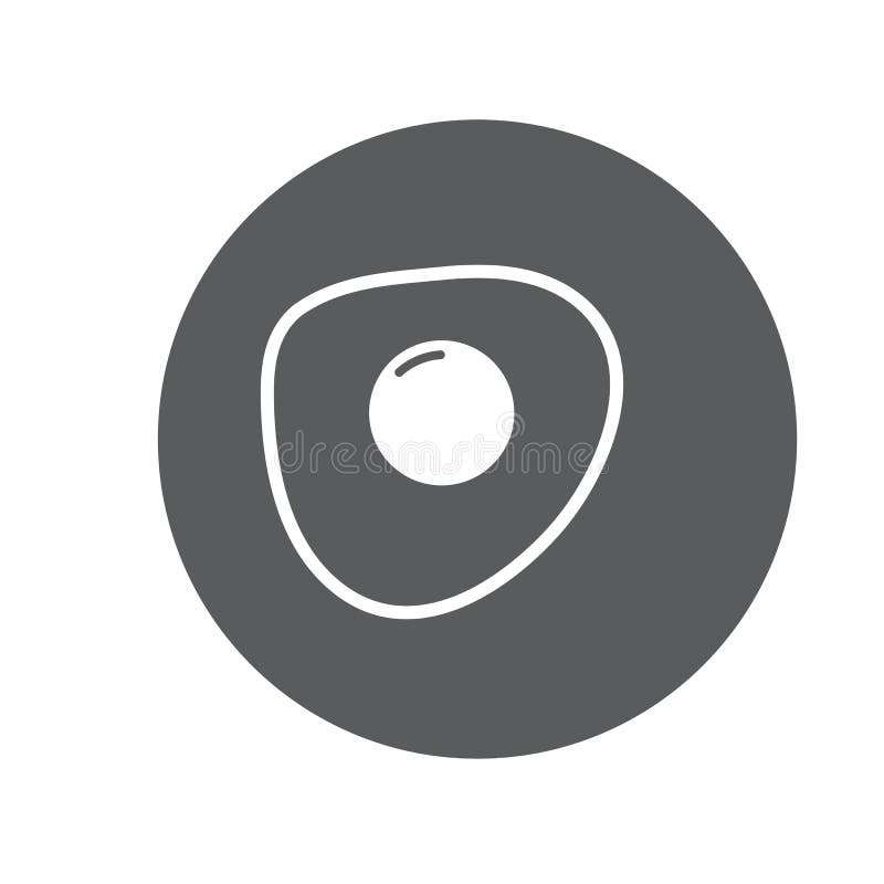 Icono De Omelet Ilustración De Vector De Icono De Huevo Ilustración del Vector - Ilustración de ...