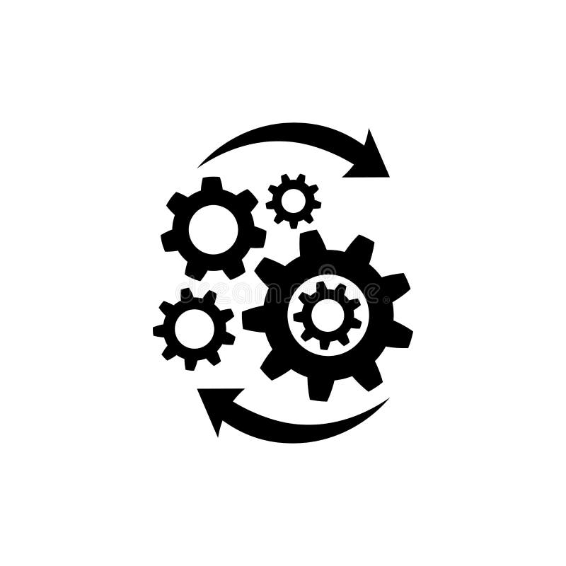 Vector Del Icono De Las Operaciones Stock de ilustración - Ilustración ...