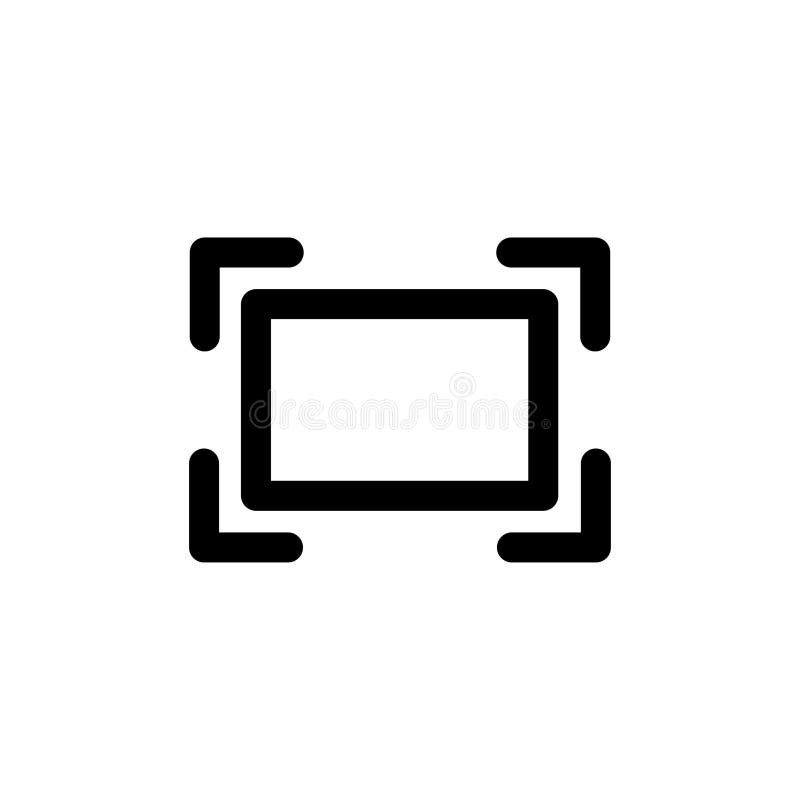 Icono De Pantalla Completa . Icono De Expandir Pantalla Completa ...