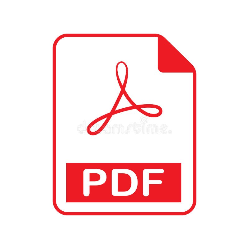 Icono de pdf ilustración del vector. Ilustración de manual - 318878852