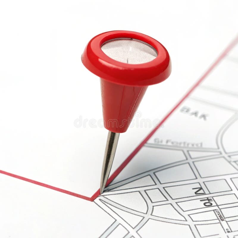 Icono de pin de mapa stock de ilustración. Ilustración de herramienta ...