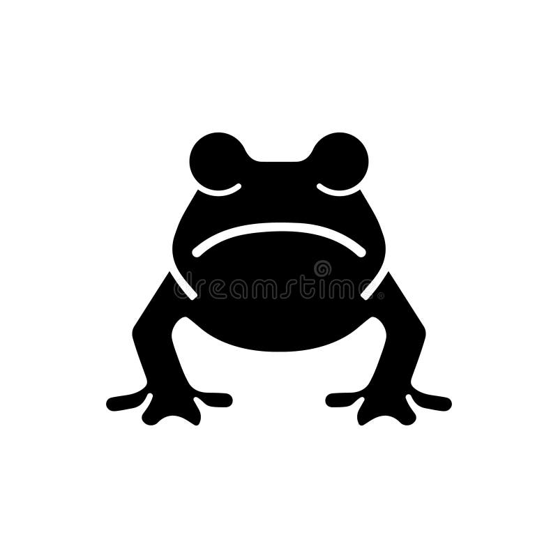 Icono de rana ilustración del vector. Ilustración de insignia - 286667911